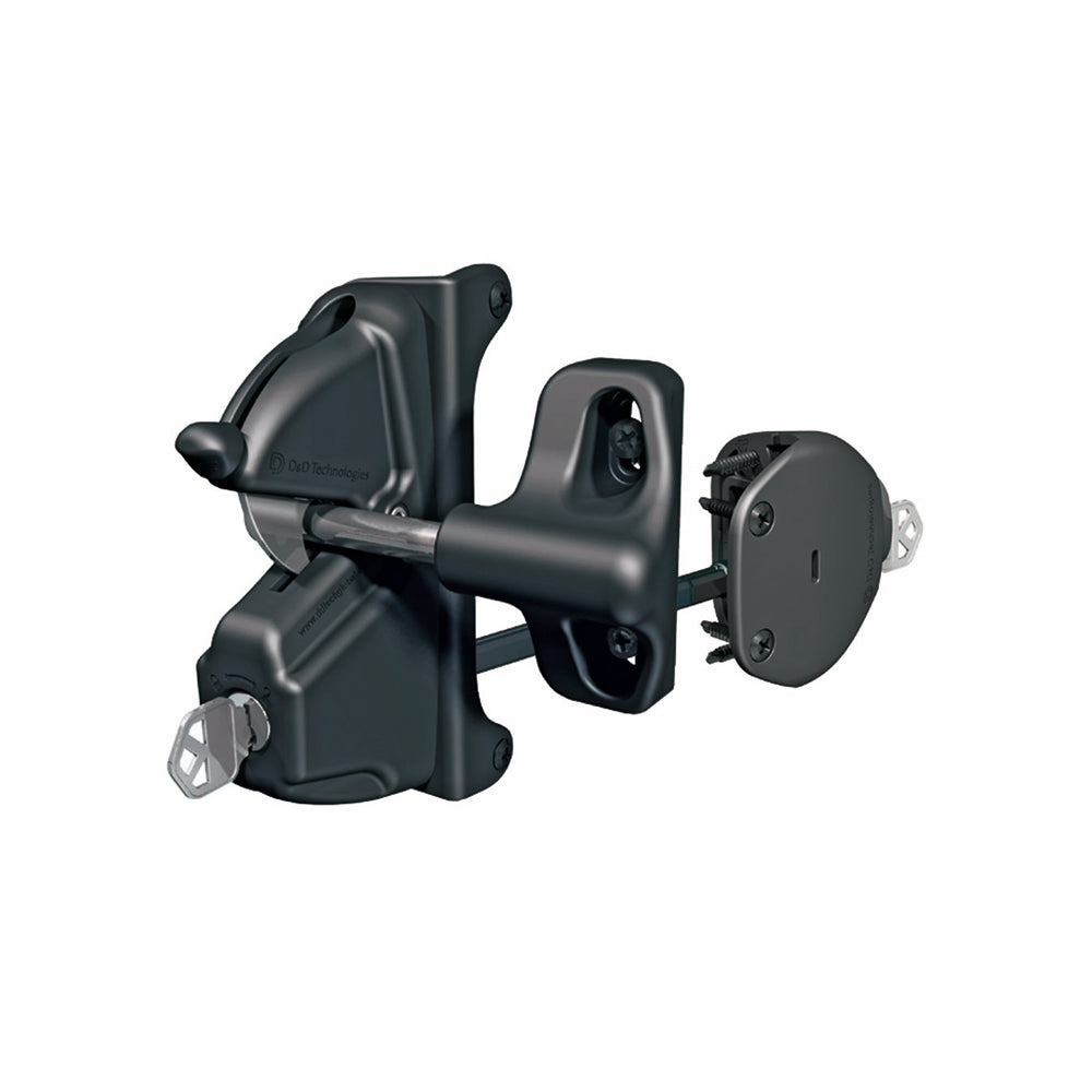 LOKKLatch Deluxe Gate Latch | Black or White – Slatwerx