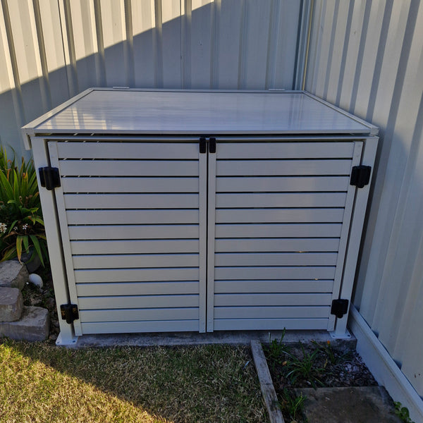 Pool Pump Cover | DIY Pool Pump Cover With Lid – Slatwerx